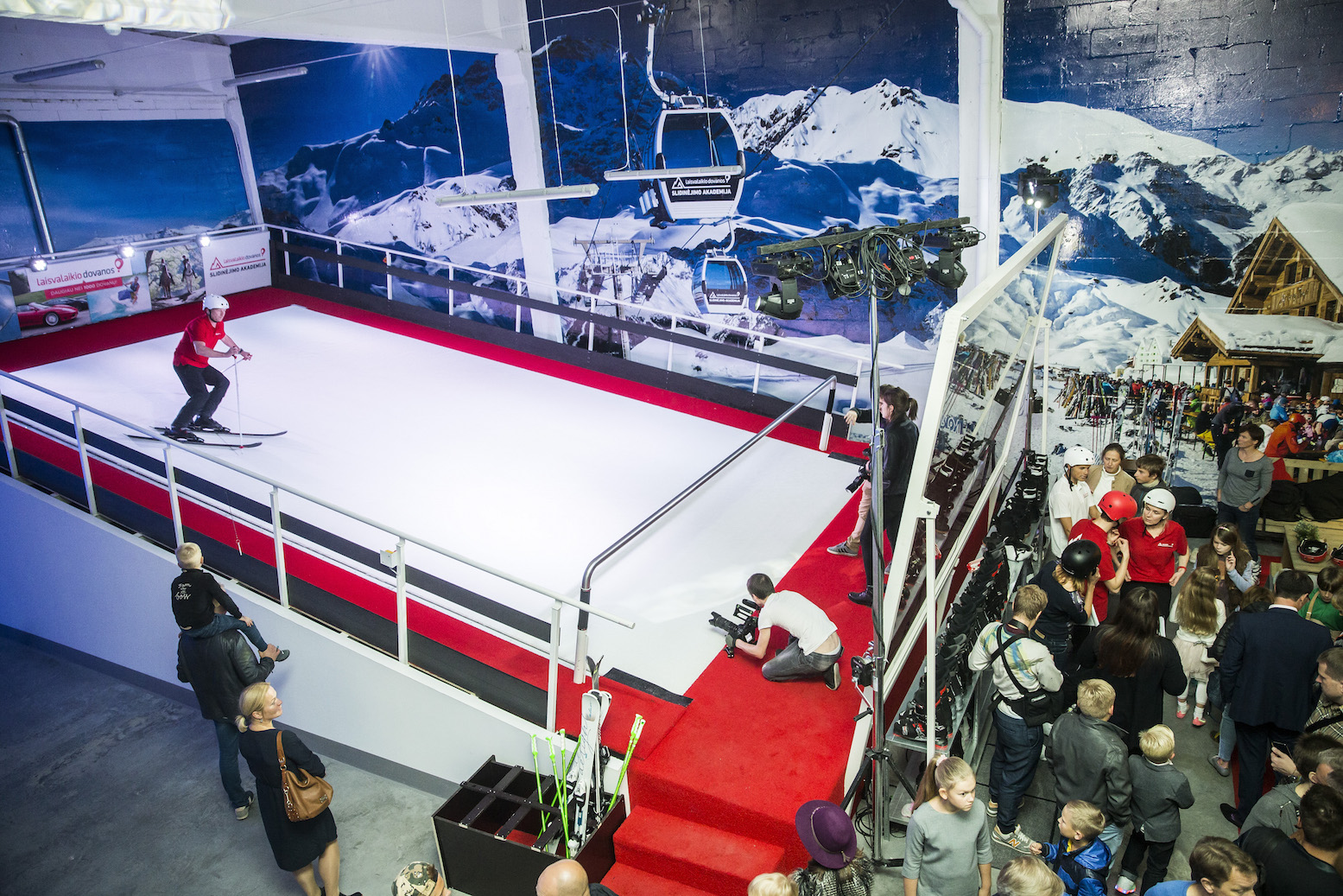 Apie slidinėjimo akademijos treniruoklį