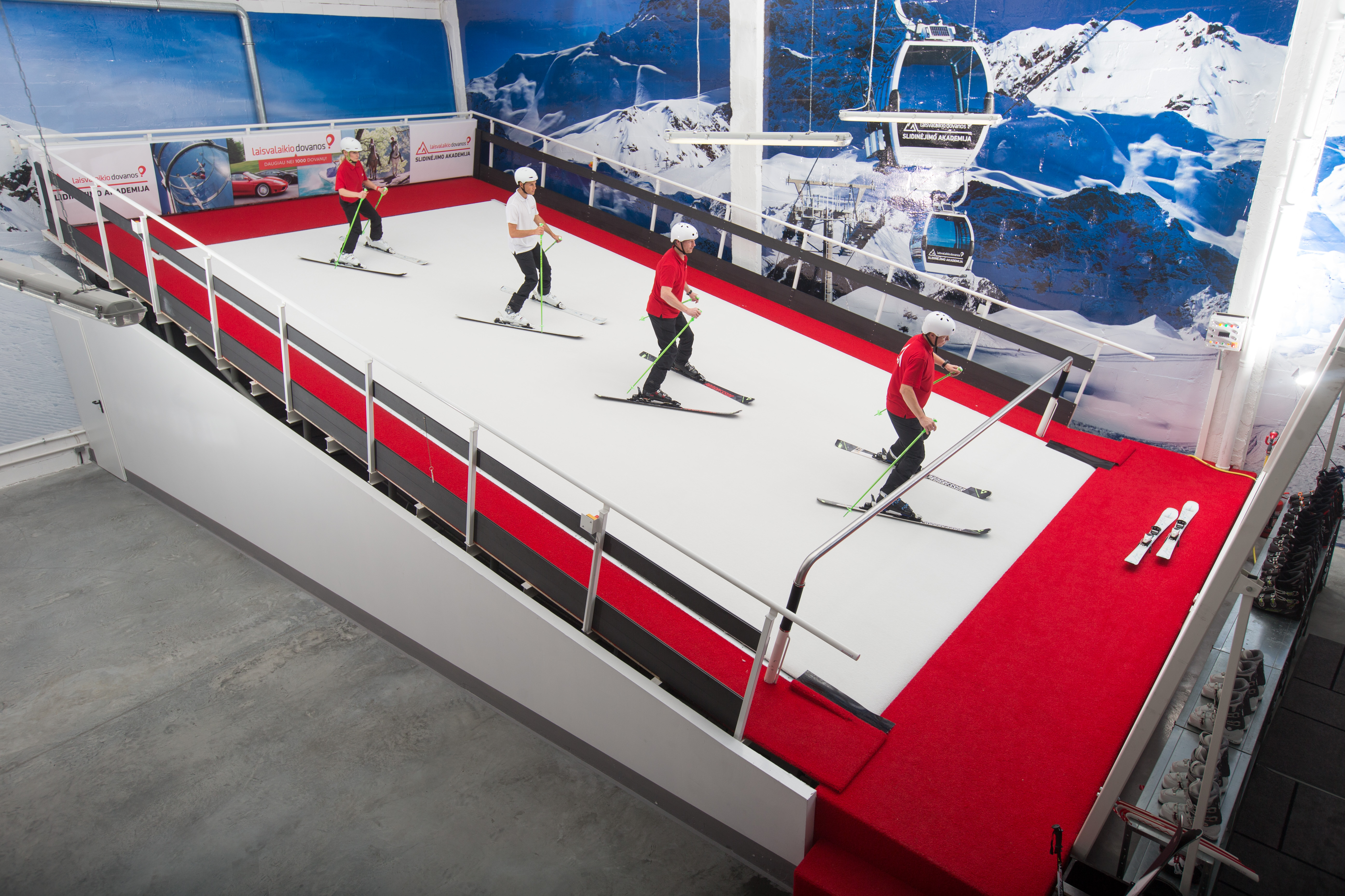 Apie slidinėjimo pamokas